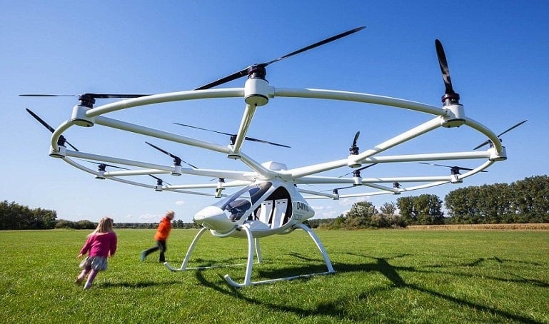 Drone per trasporto di persone Volocopter | Drone Blog News