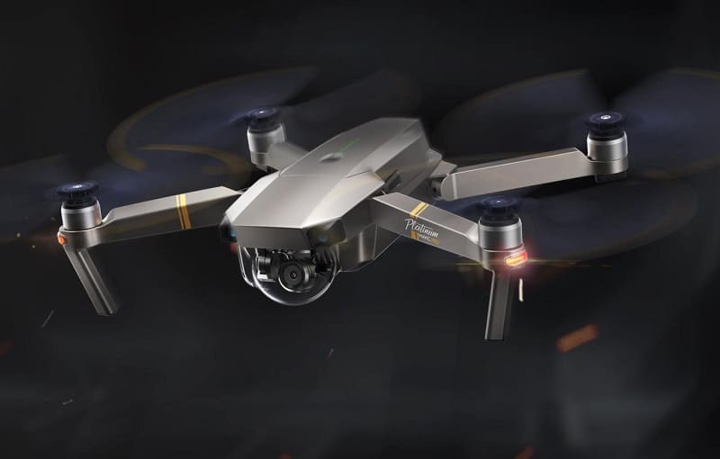 I droni Dji Mavic Pro Platinum e Dji Phantom 4 Pro Obsidian | Drone ...