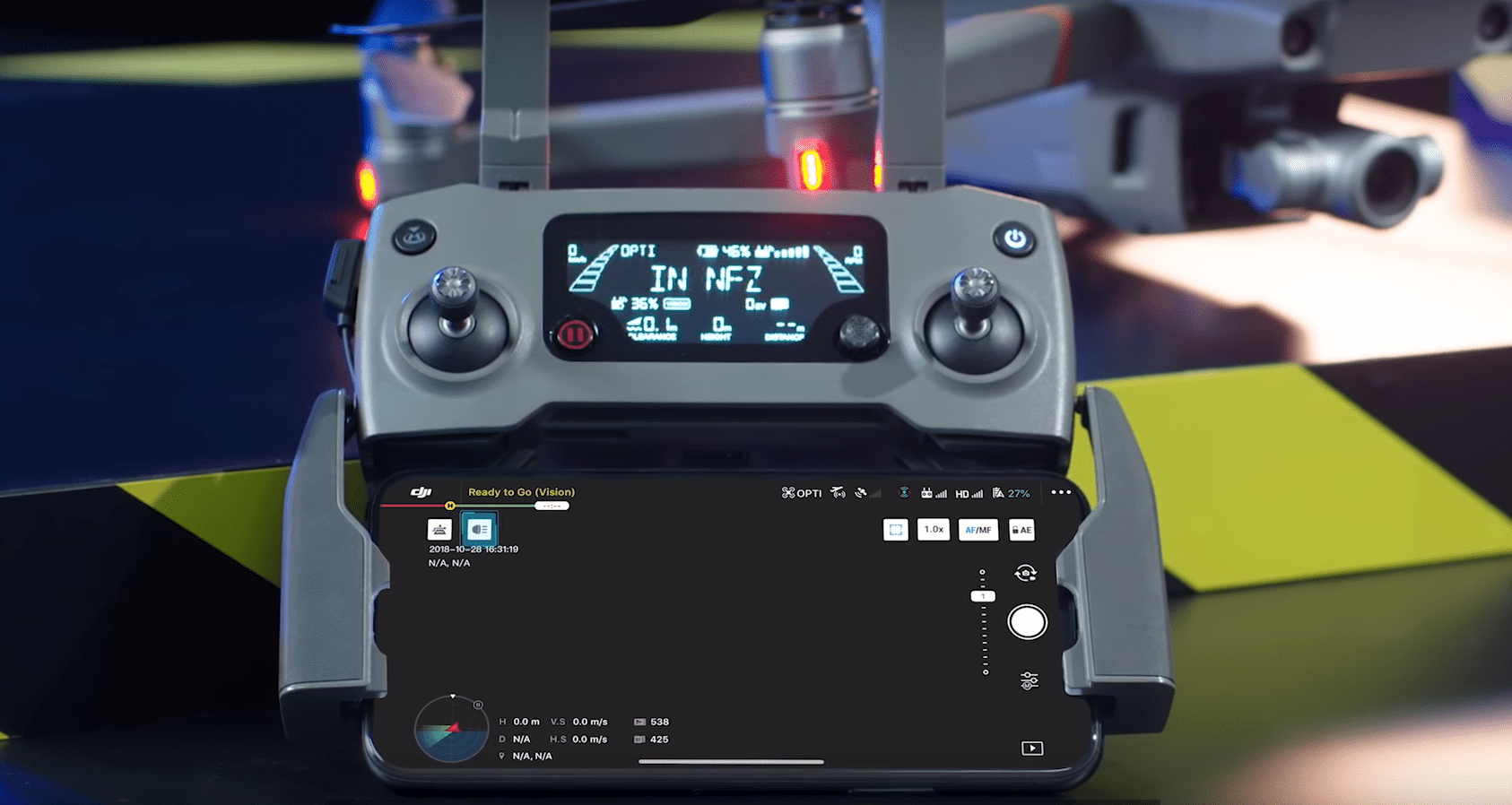 Come utilizzare i led spotlight sul drone Dji Mavic 2 Enterprise ...