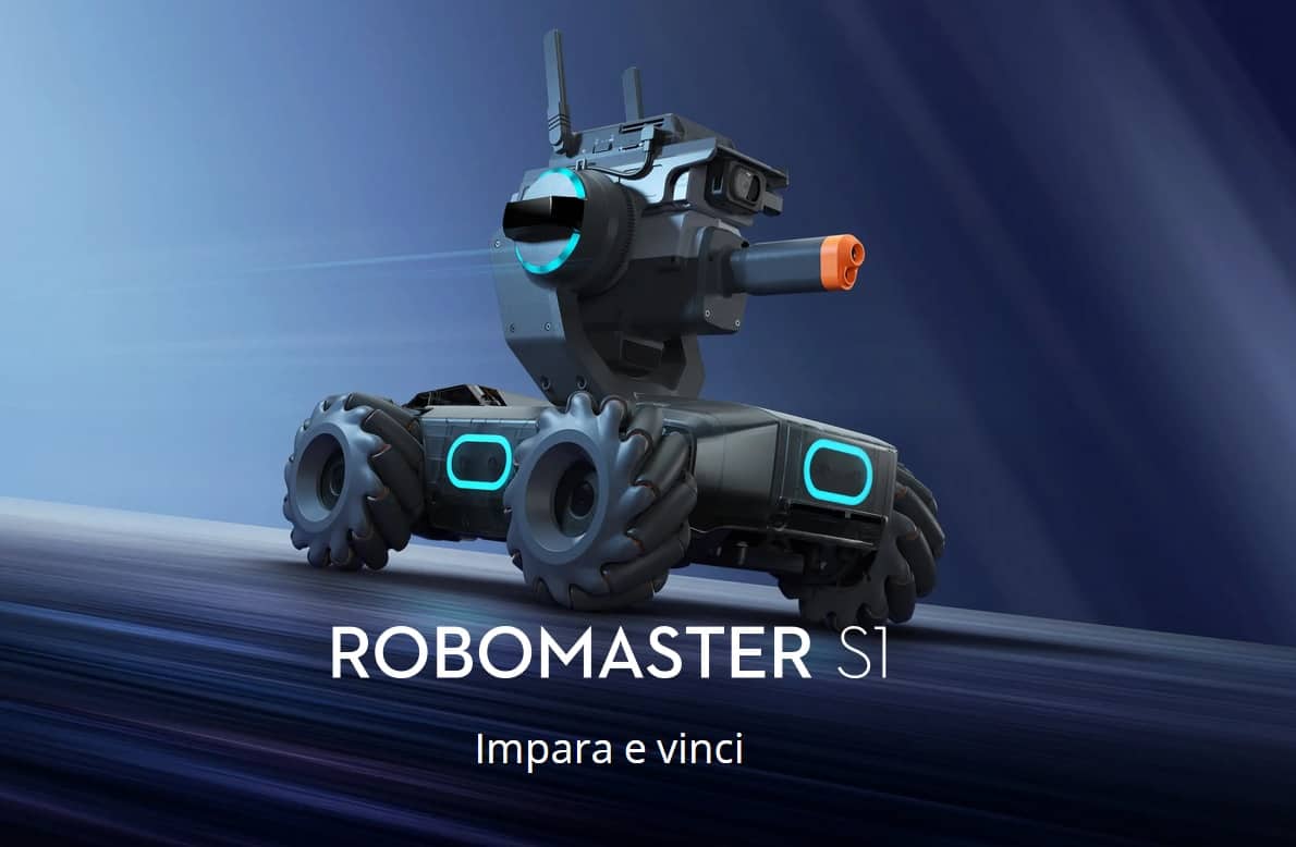 Dji Robomaster S1 il robot interattivo | Drone Blog News