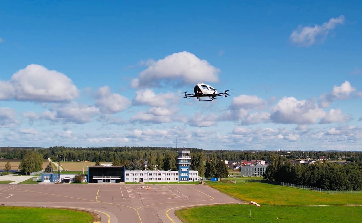 Primo volo BVLOS di droni taxi in Estonia | Drone Blog News