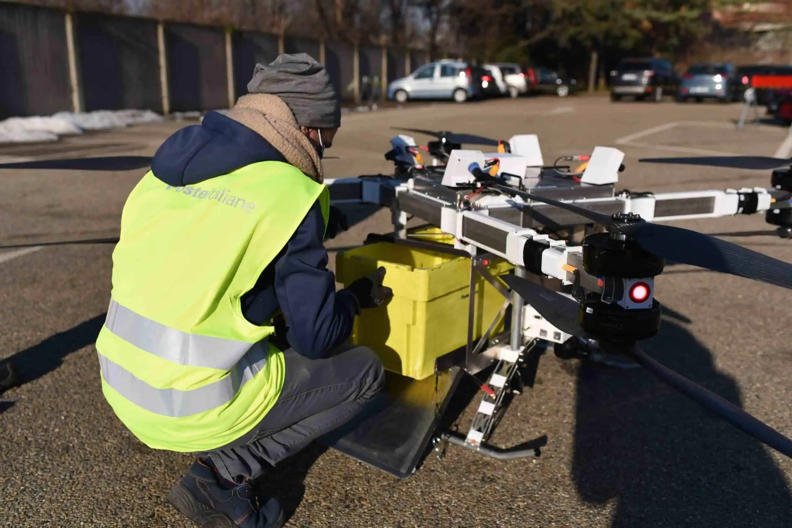 Drone Cargo FlyingBasket FB3: primo volo in Europa | Drone Blog News