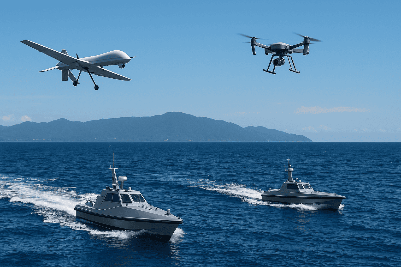 Taiwan rafforza la catena di approvvigionamento per droni UAV e USV ...